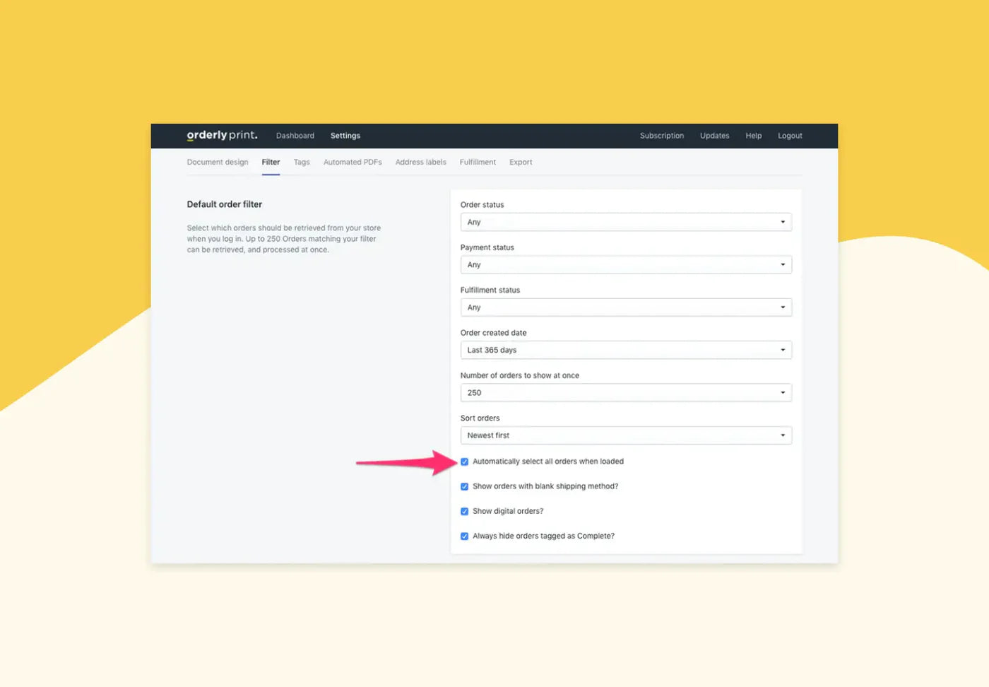 To select or not to select.. now it's your choice